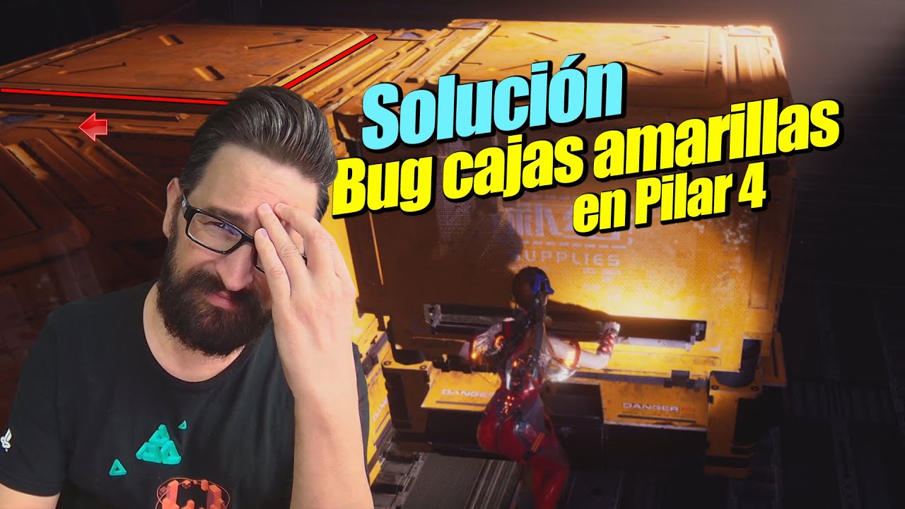 Stellar Blade solución bug cajas amarillas Pilar 4 - YouTube