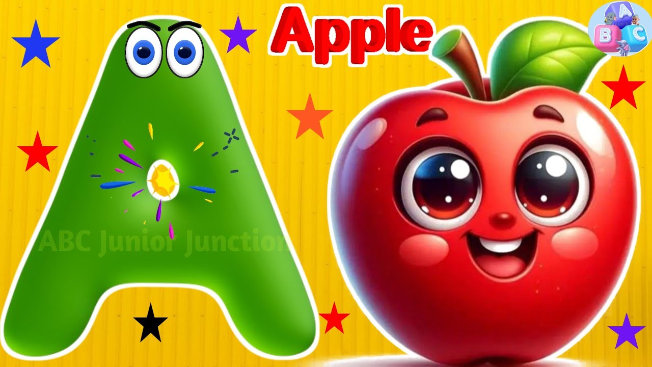ABC Kid's Song / Phonics Song / A for Apple / Kiddos Study Zone / Tiny Tots / Shapes, Colour,1 ...
