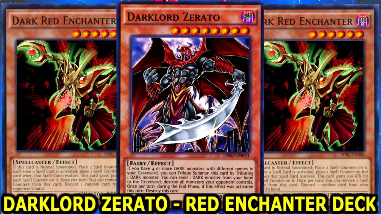 Yu-Gi-Oh! Power of Chaos The Legend Reborn - DARKLORD ZERATO DECK ...