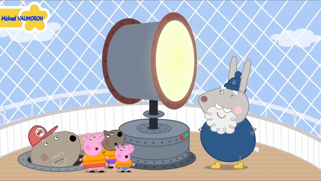 GRAMPY RABBIT'S LIGHTHOUSE - Peppapig - Cartoon for kids - YouTube