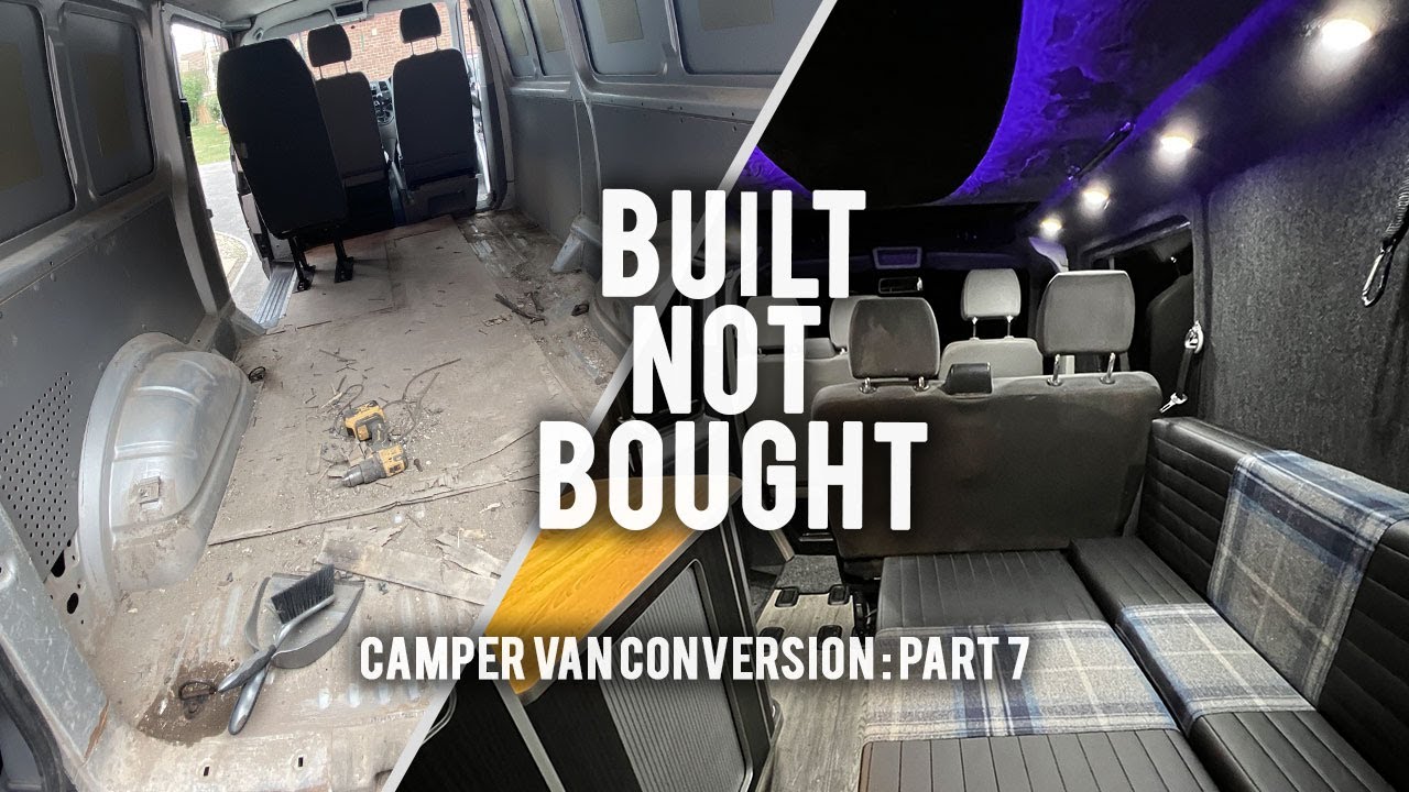 We Built A Custom Camper | DIY T5 Conversion : Part 7 - YouTube