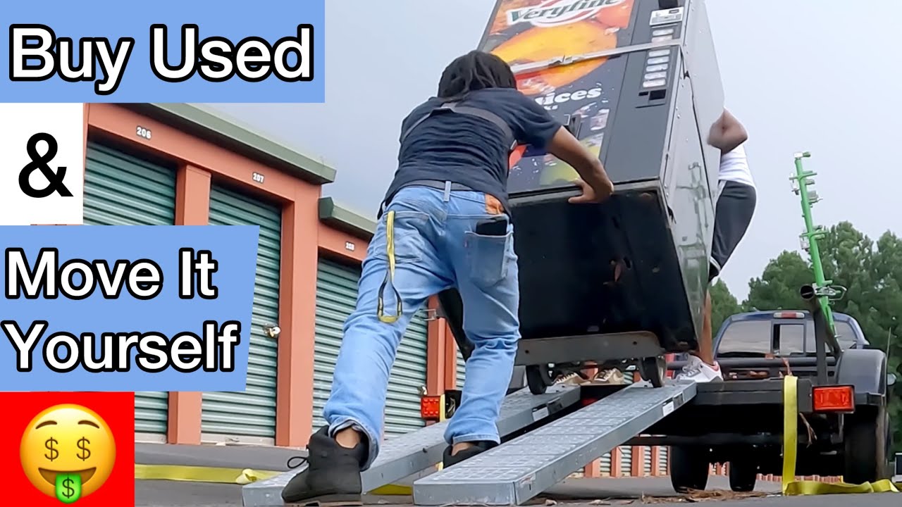 How To Purchase And Transport A Used Vending Machine - YouTube