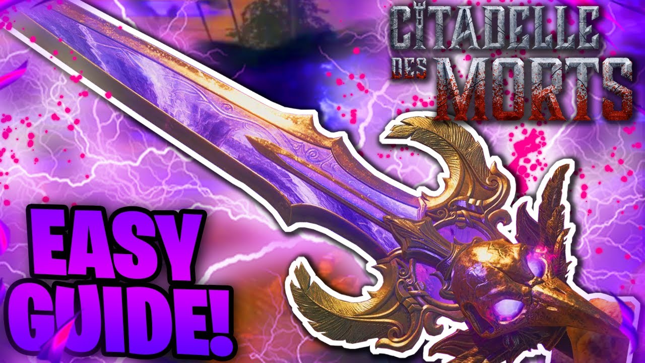 HOW TO BUILD THE VOID SWORD IN CITADELLE DES MORTS! (Black Ops 6 ...