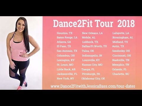 Come take a class with me in person on the Dance2Fit 2018 Tour! (Dance ...