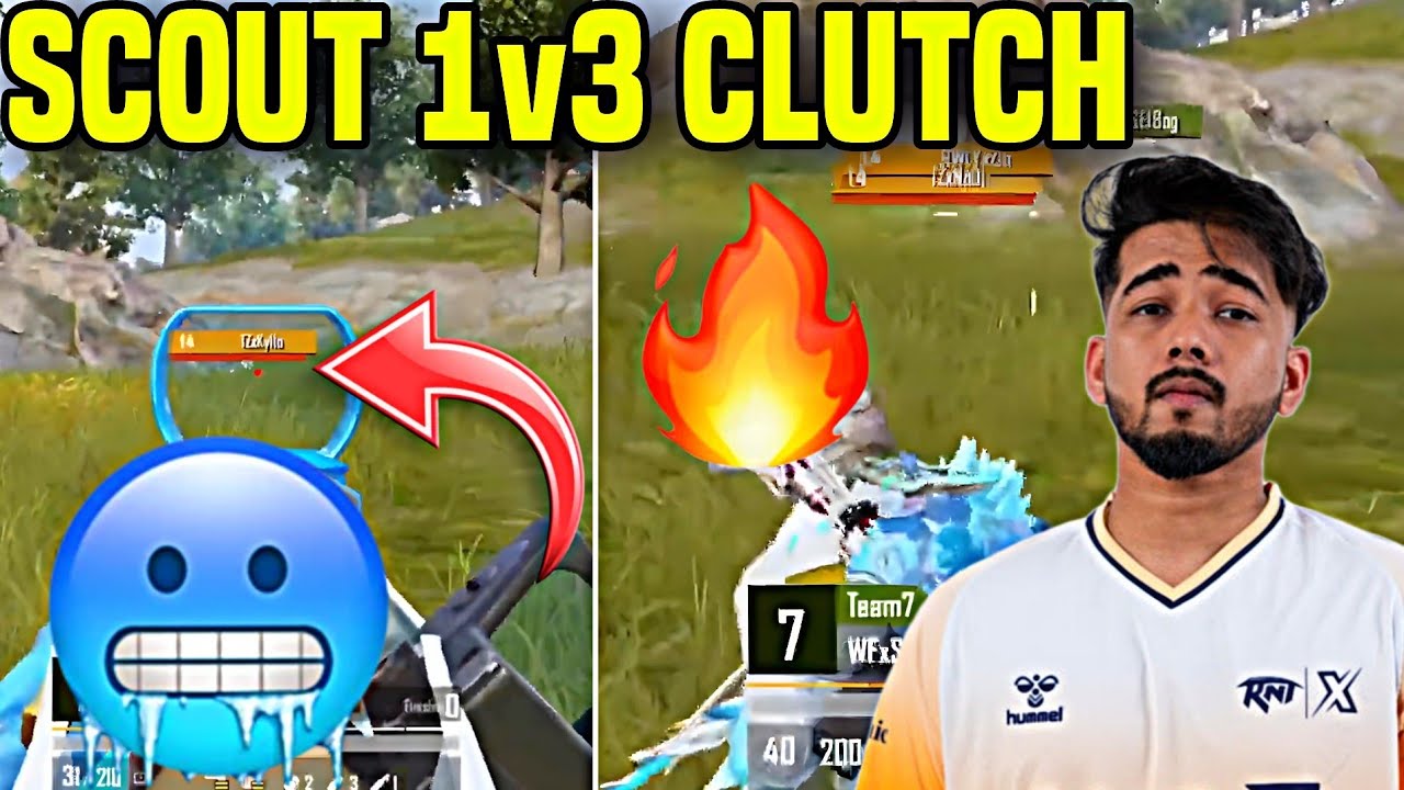 ScoutOP 1v3 VE 🥶🔥 - YouTube