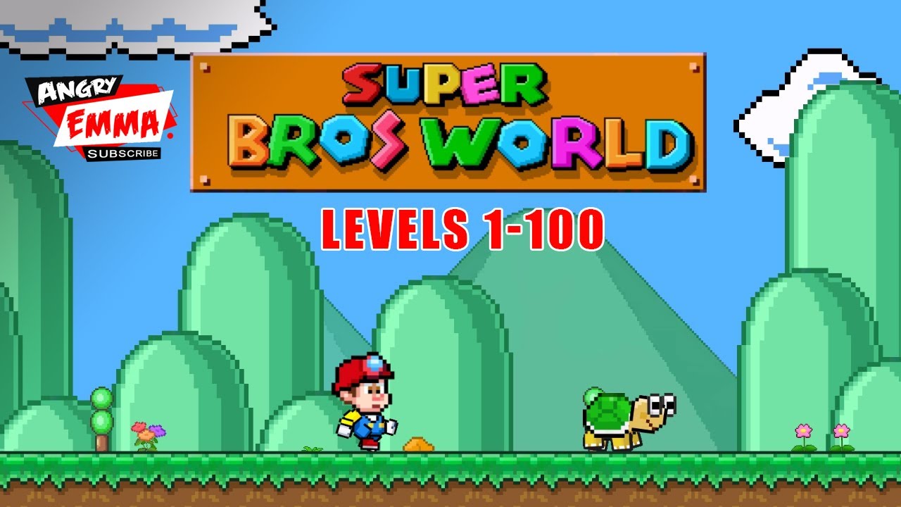 Super Bros World 1985 - Levels 1-100 - YouTube