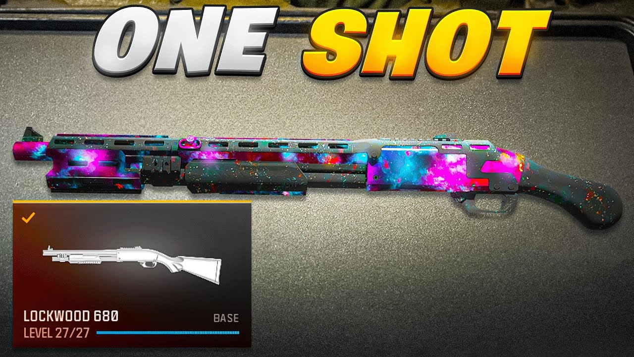 the *1 SHOT* LOCKWOOD 680 in WARZONE 3! 😲 (Best LOCKWOOD 680 Class ...