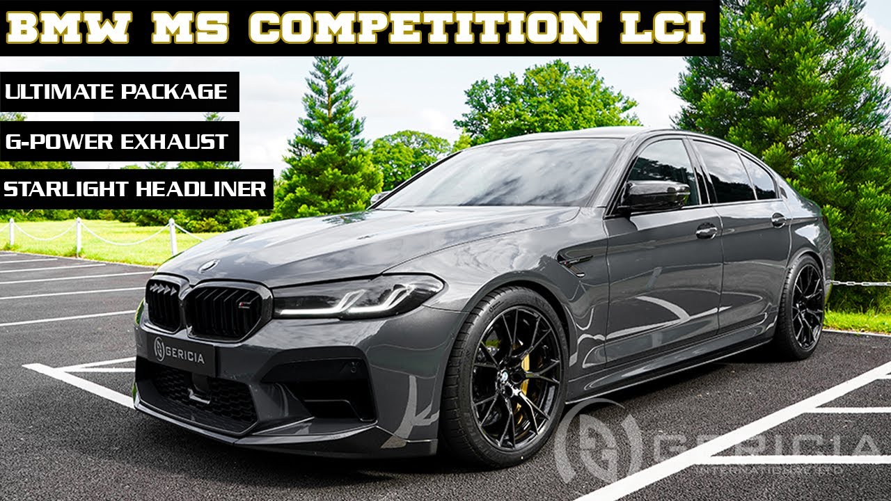 BMW M5 Competition with Starlight Headliner by GERICIA - YouTube
