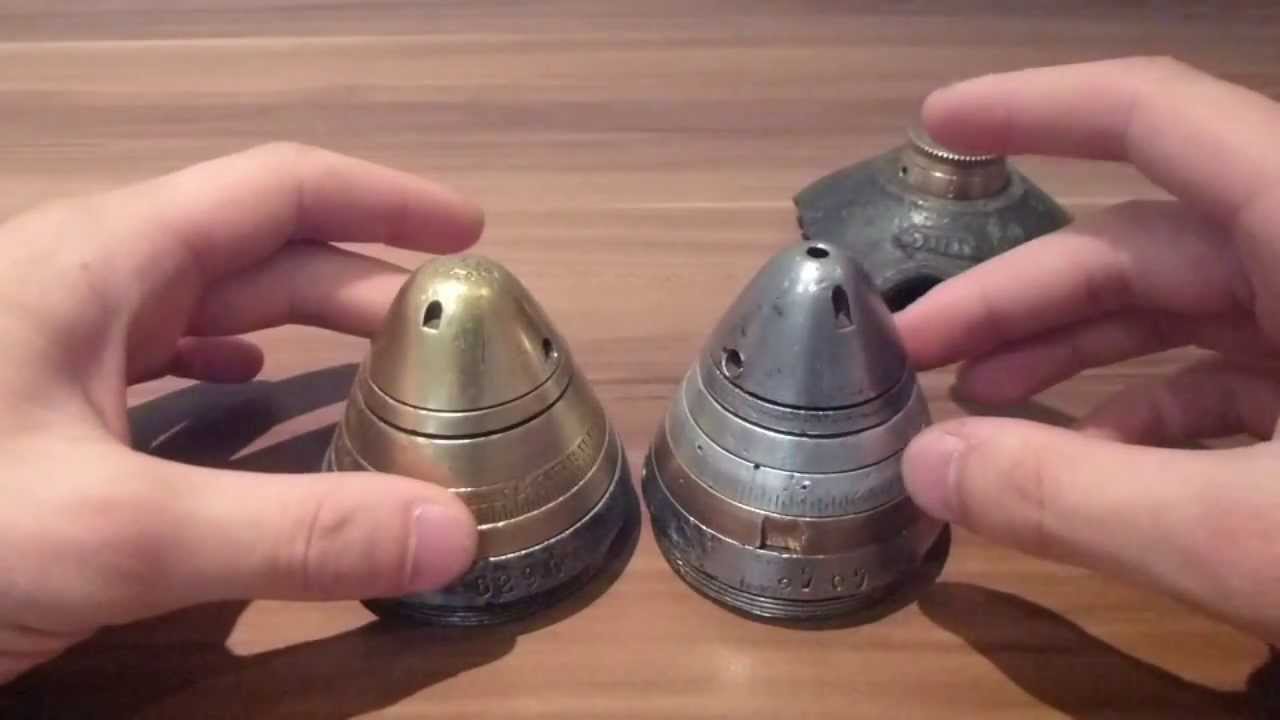 Unknown German ww1 fuse disassembly - YouTube