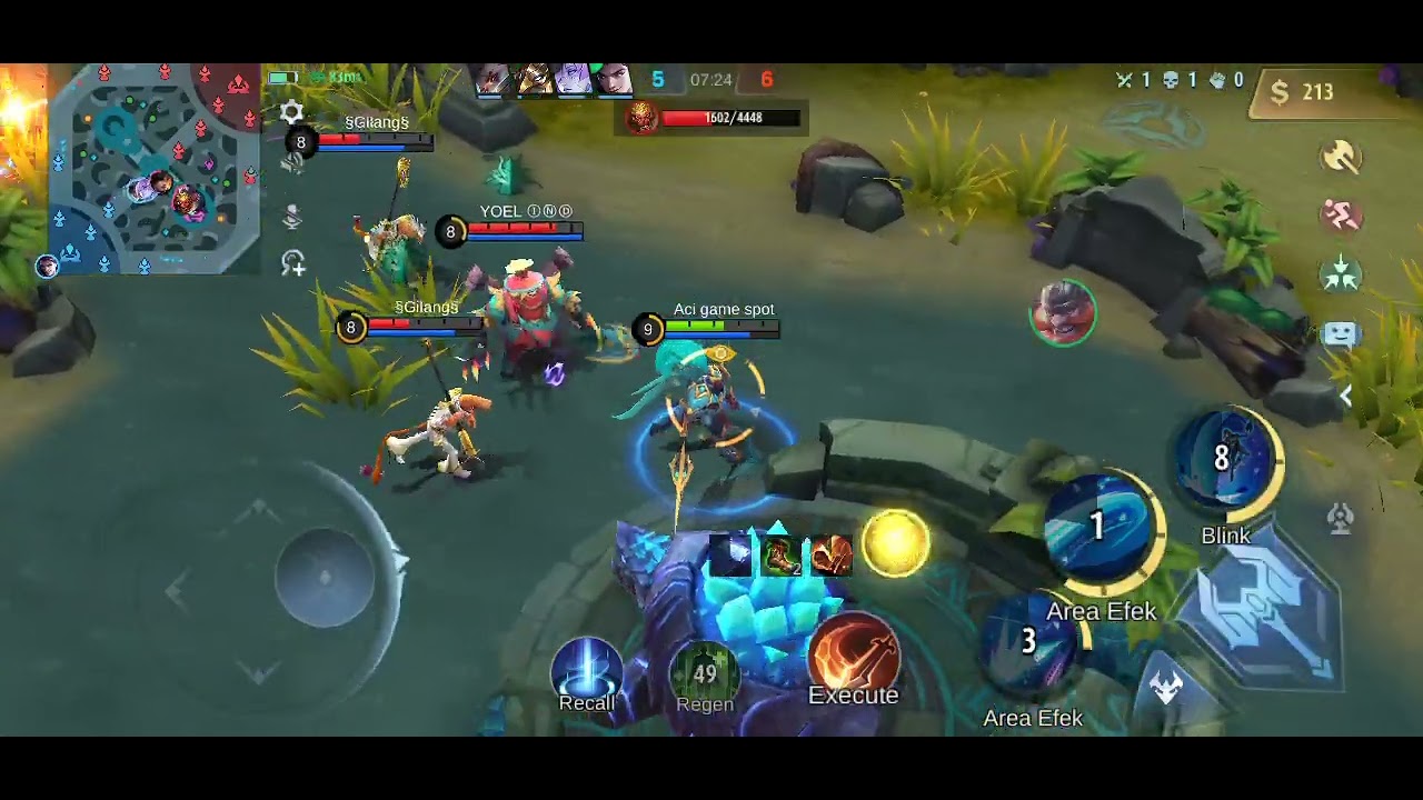 game play mobile legend - YouTube