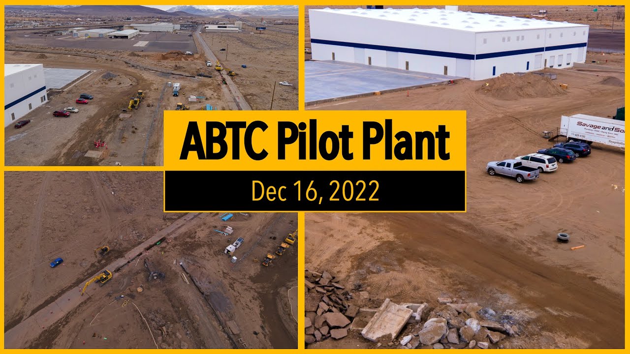 ABTC Lithium-Ion Battery Recycling Plant: December 16,2022 - YouTube