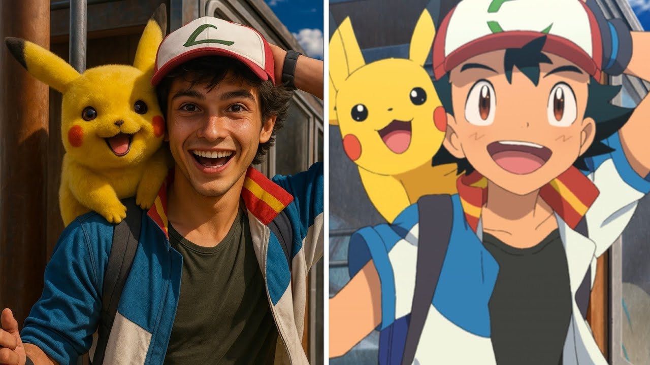 Pokémon Characters In Real Life | Fan-Made Transformation | Just for ...