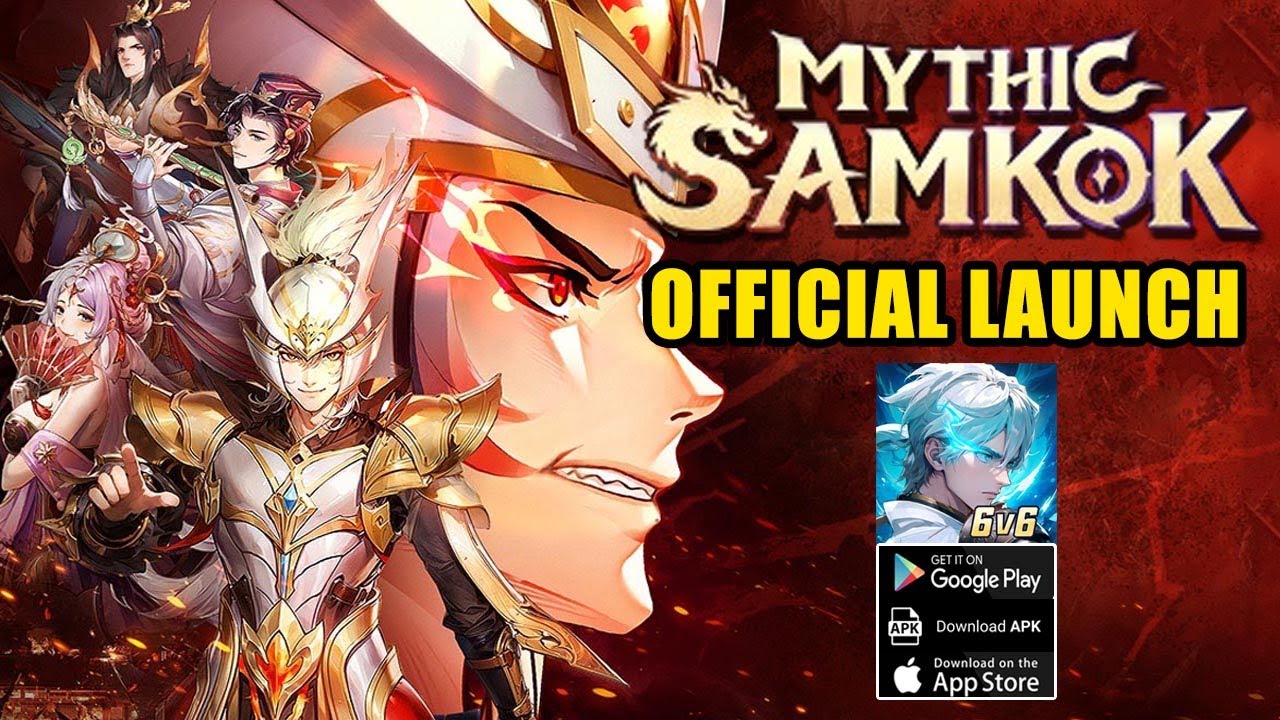 Mythic Samkok Gameplay - Official Launch Android iOS - YouTube