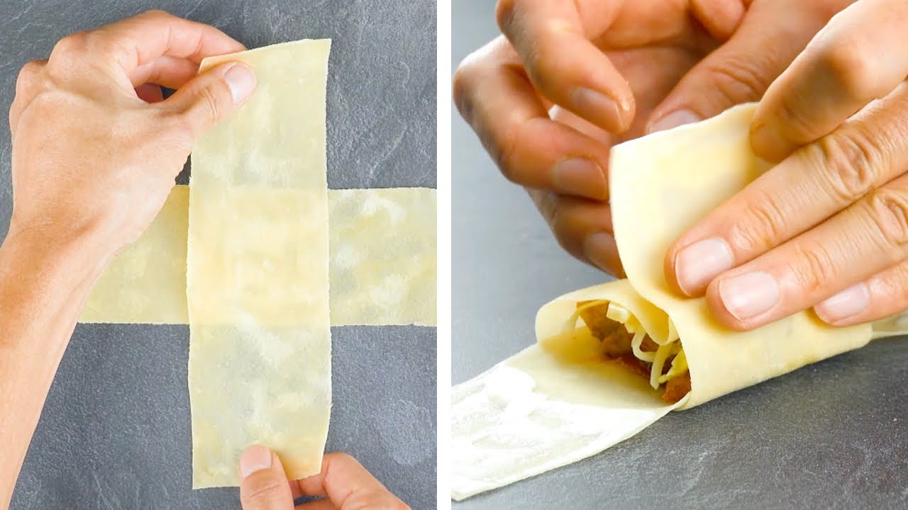 These Crispy Fried Pockets Sure Pack A Punch! - YouTube