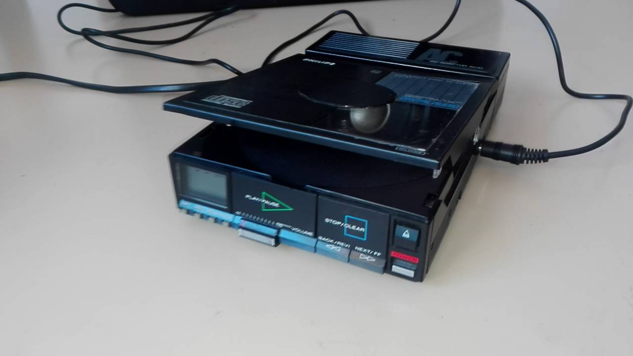 Rare philips compact disc cd 10 discman - YouTube