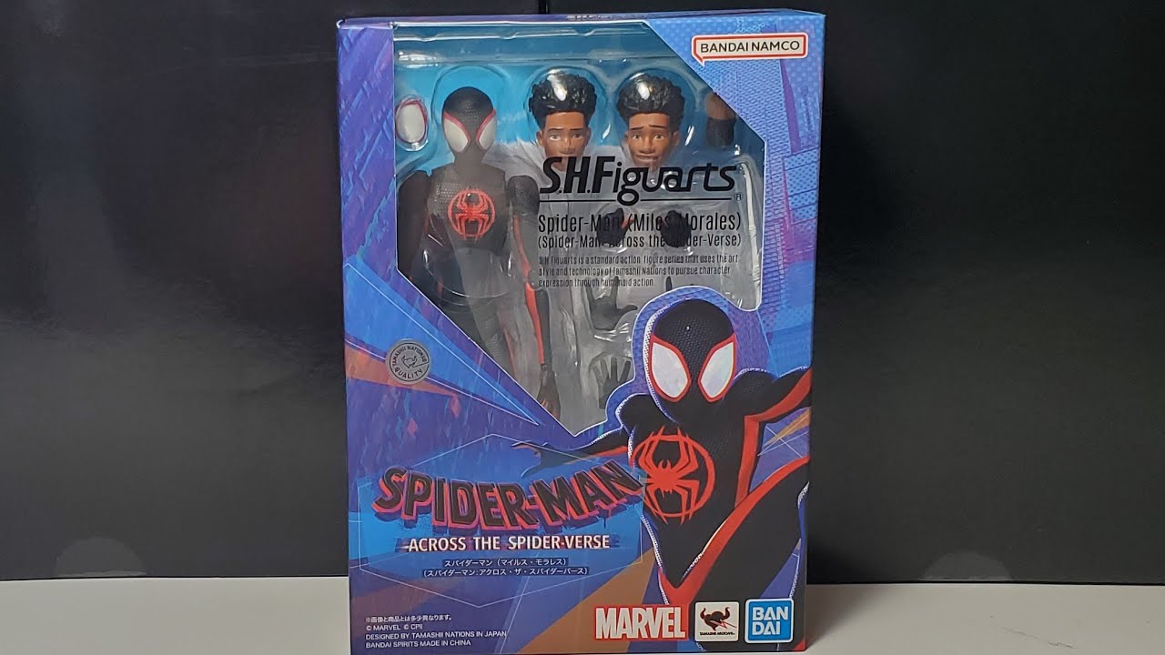 SH Figuarts Spider-Man (Miles Morales) Across The Spiderverse action ...