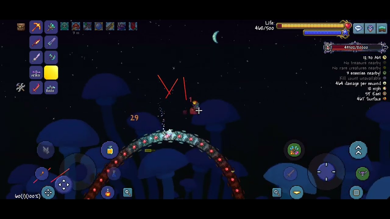 Beating the Deatroyer with the Queen Slime Mount - YouTube