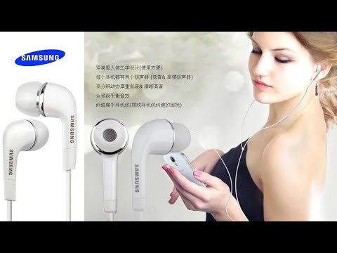 Samsung Original Earphone EHS64 Wired 3.5mm Unboxing and Testing - YouTube