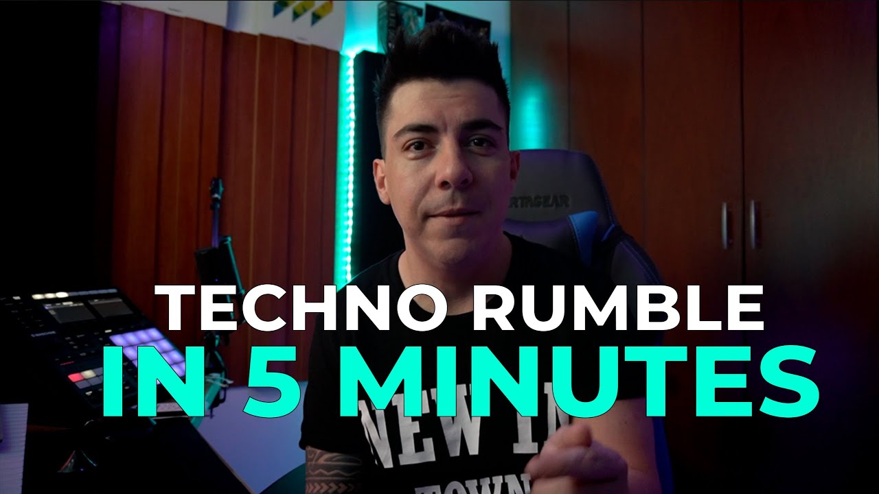 How to make a quick "Techno Rumble" Under 5 minutes (Ableton Live ...
