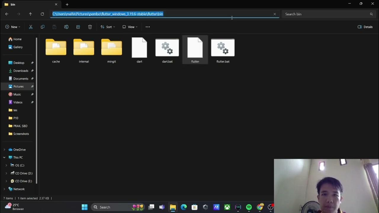 Cara Instalasi flutter menggunakan visual studio code di windows -Adhe Teknokrat - YouTube