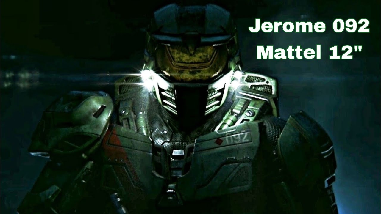 Review Halo Spartan Jerome 092 Mattel 12" - YouTube