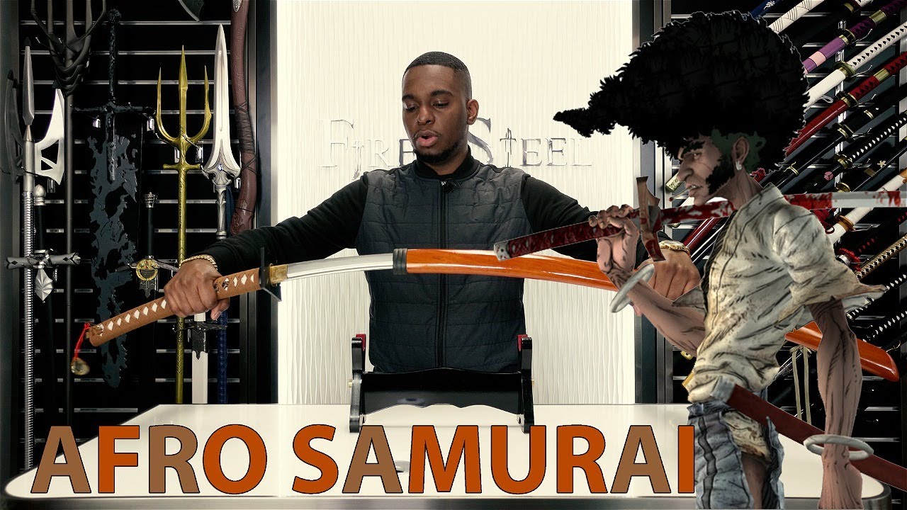 Afro Samurai: TACHI SWORD UNBOXING!! - YouTube