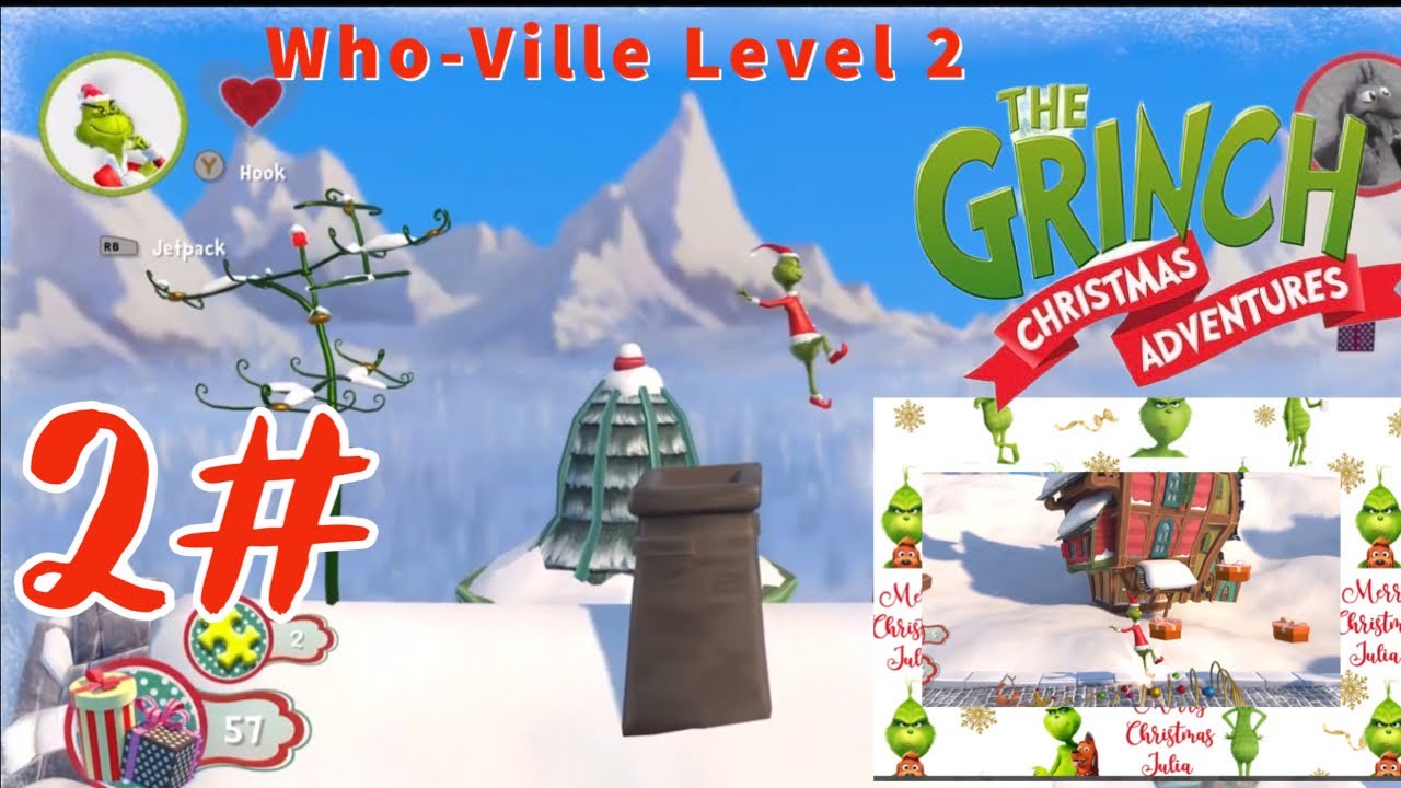 The Grinch Christmas Adventure: Who-ville Level 2 - YouTube