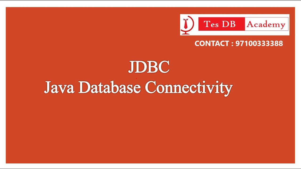 Java Database Connectivity #java #databaseconnectivity #thindriver ...