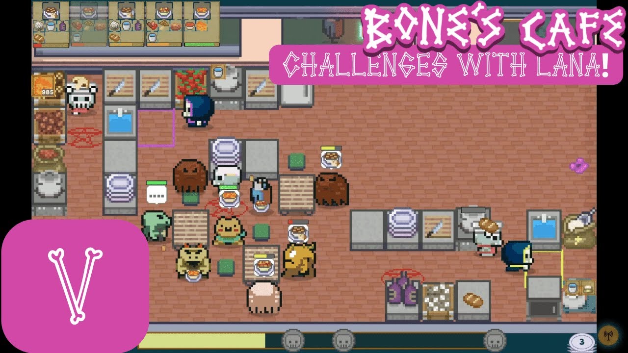 Bones Cafe Challenges - When You’re Here, You’re Soup - Lets Play - [5 ...