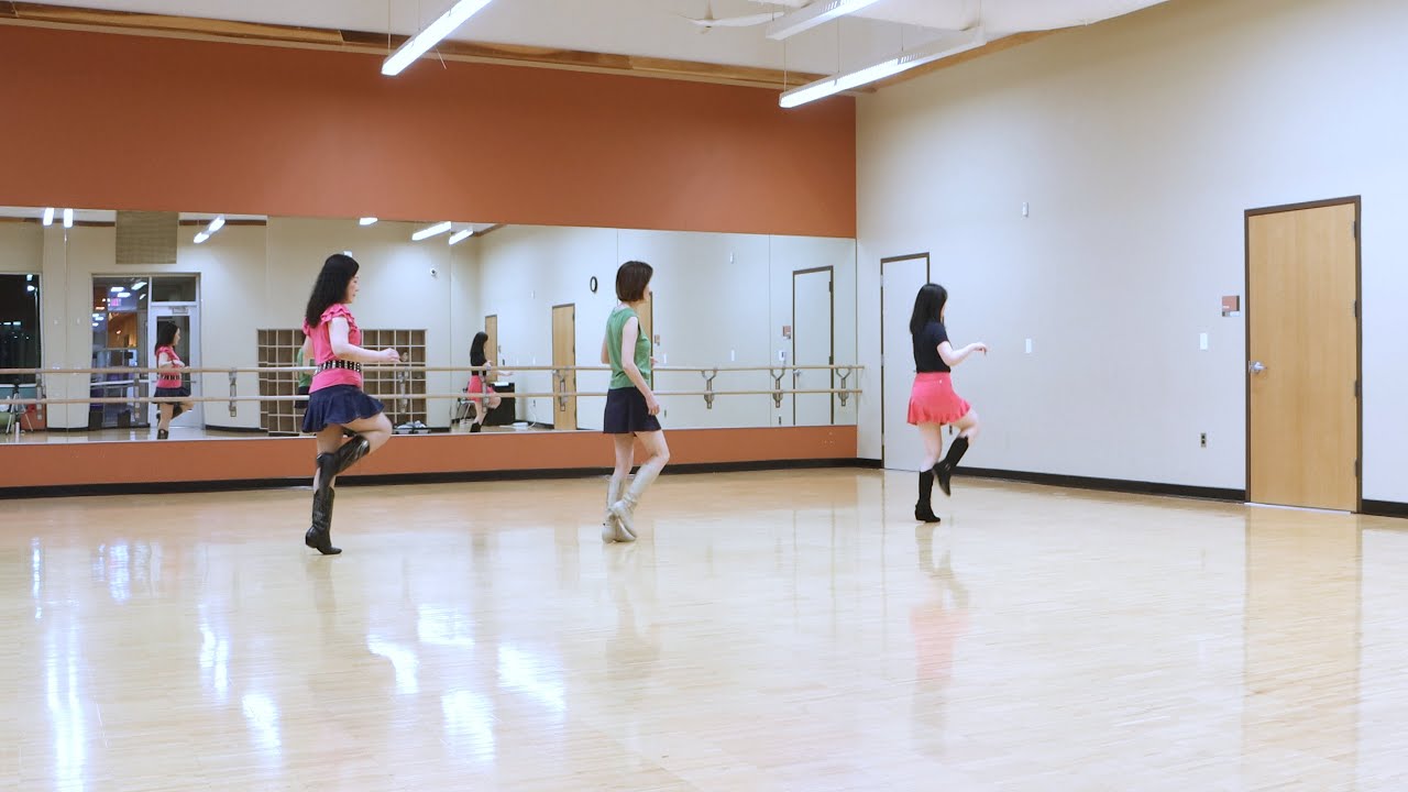 My Dancing Feet - Line Dance (Dance & Teach) - YouTube