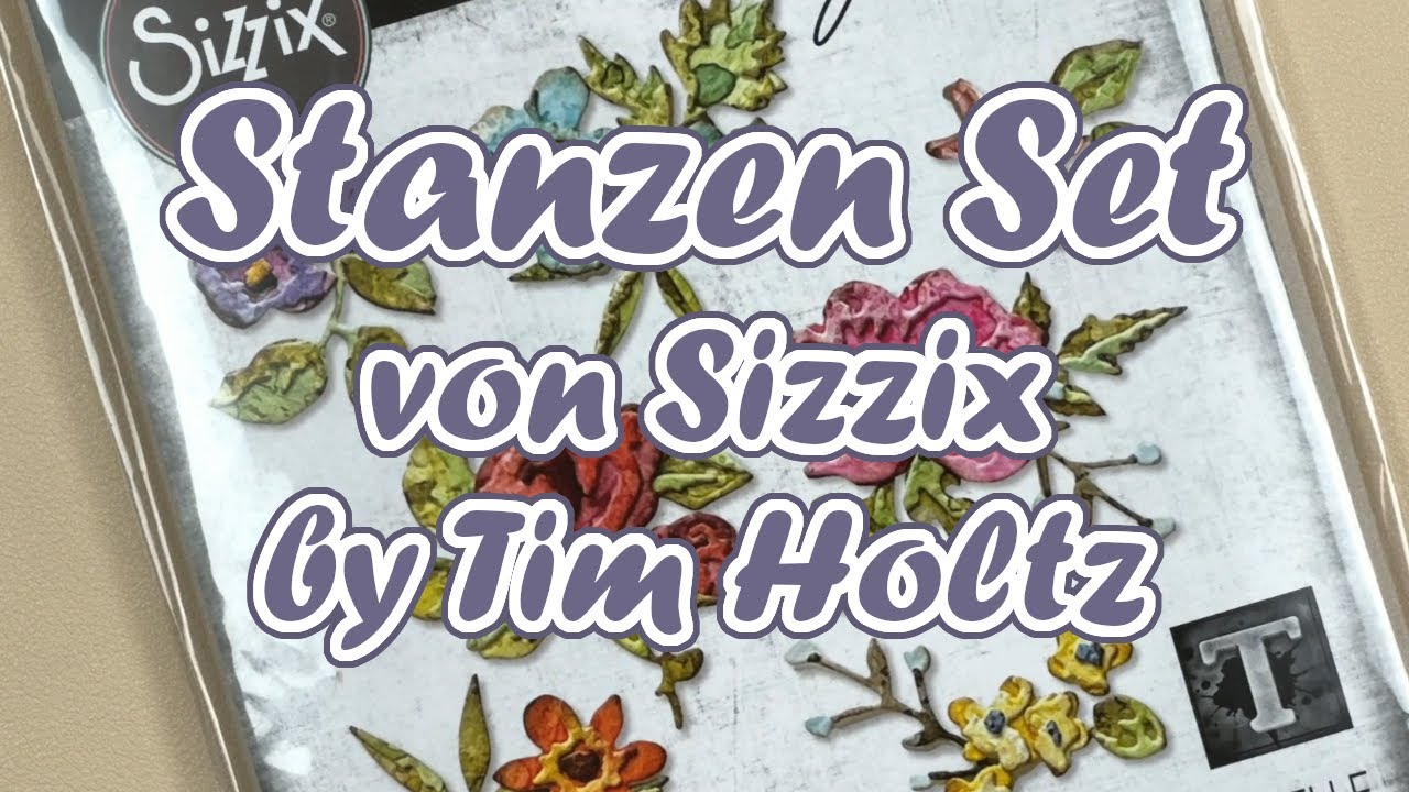 Stanzen Set || Ein neues Stanzen Set zieht ein || Sizzix || Tim Holtz ...