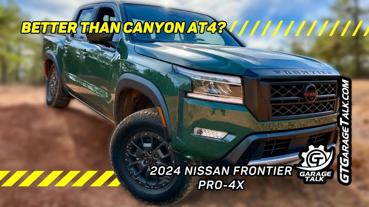 2024 Nissan Frontier Pro-4x: Better than GMC Canyon AT4 Off-Road? - YouTube