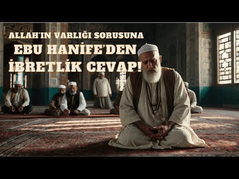 ALLAH'ın Varlığı Sorusuna Ebu Hanife'den İbretlik Cevap!