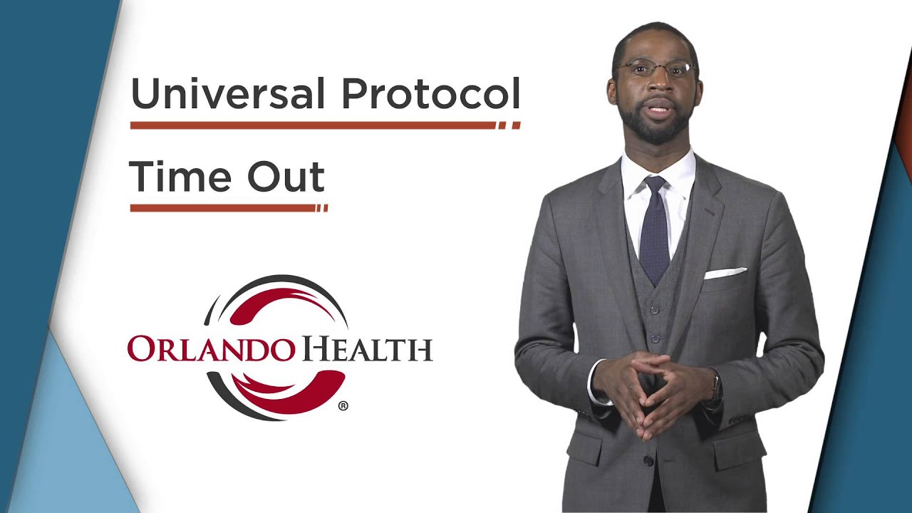 Universal Protocol & Time Out - Orlando Health - YouTube