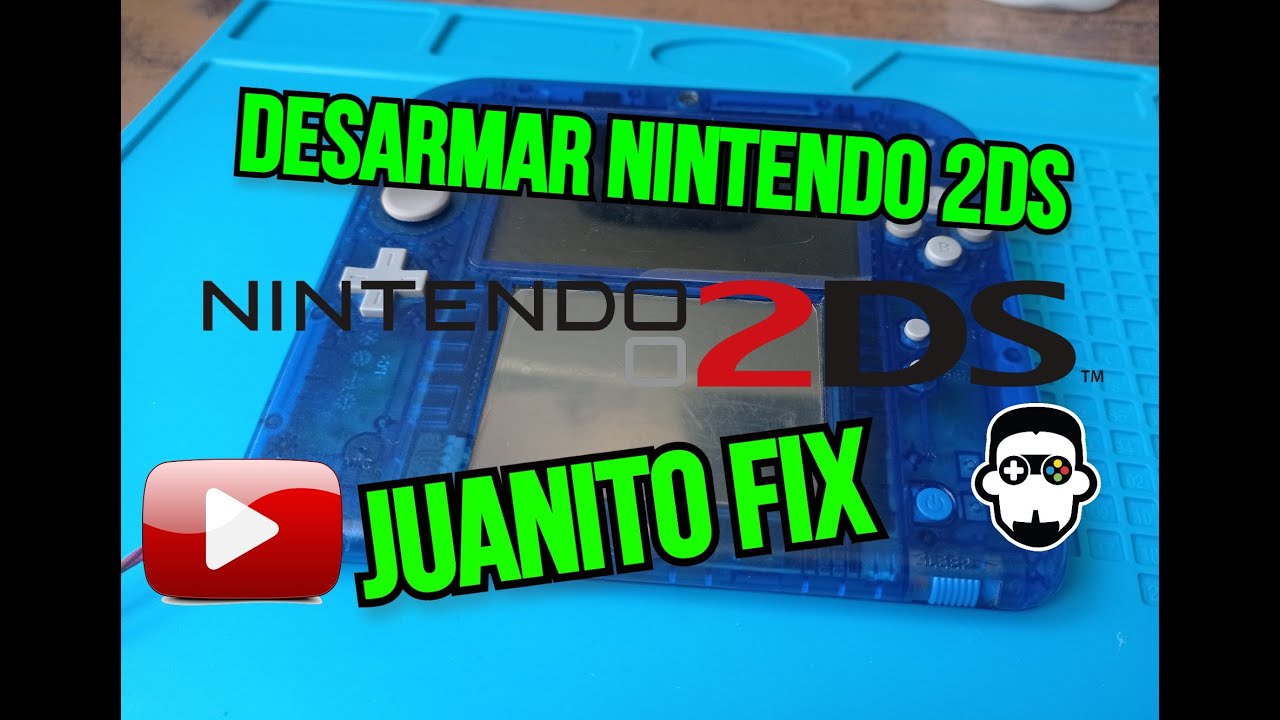 Como desarmar Nintendo 2DS / How to disassemble a Nintendo 2DS - YouTube