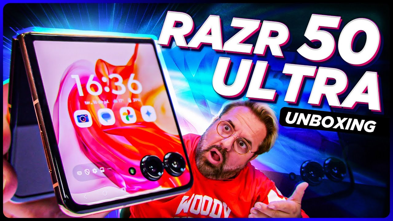 NOVO RAZR 50 ULTRA: UNBOXING, CURIOSIDADES E PREÇO NO BRASIL - YouTube
