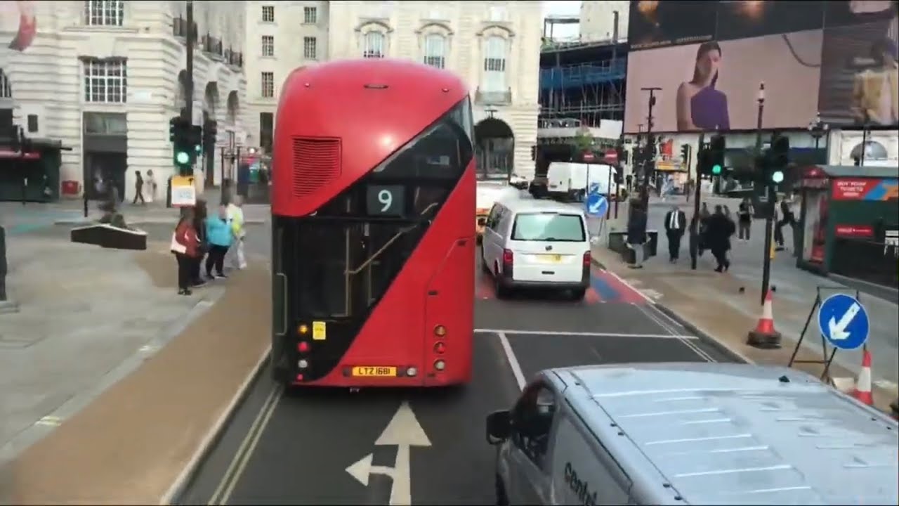 FULL ROUTE VISUAL | London Bus Route 6: Aldwych - Willesden Bus Garage ...