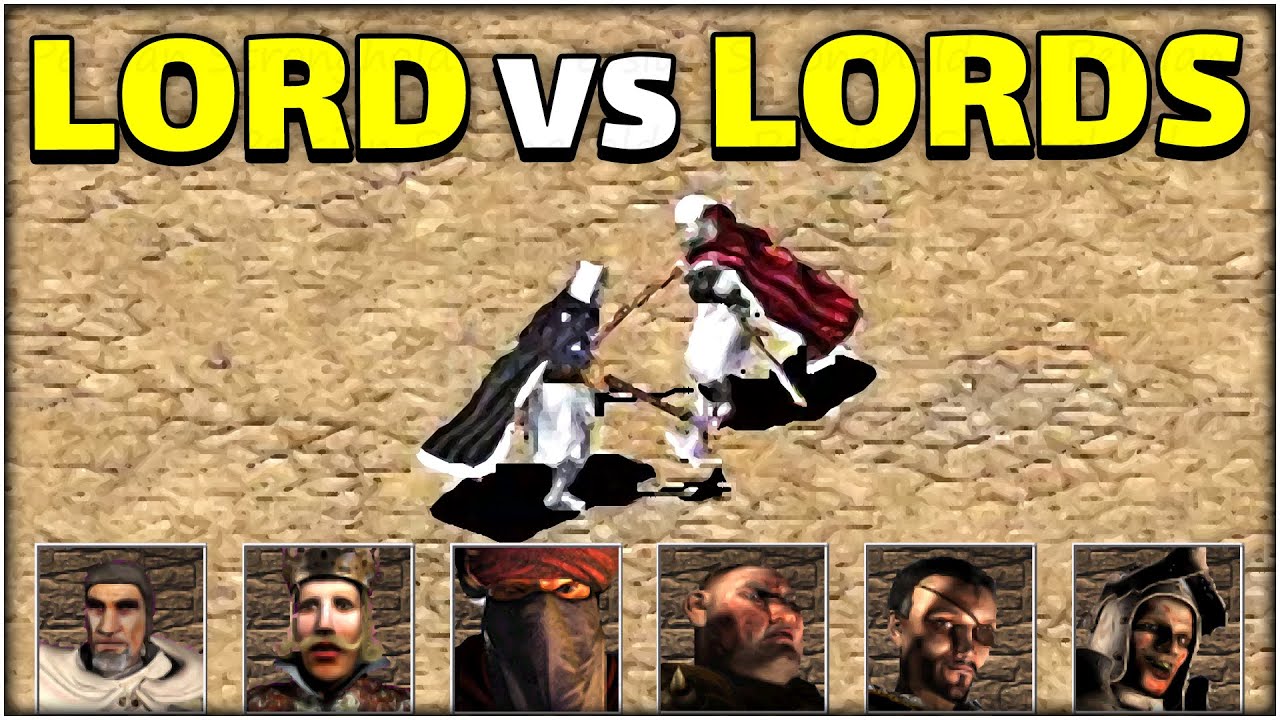 Powerful LORD in Stronghold Crusader - Lords Battle - YouTube