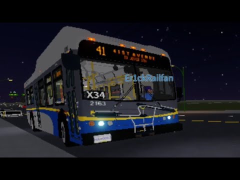 SCBCTA Translink ROBLOX 2006 New Flyer E40LFR #2163 w/ @er1ckrailfan ...