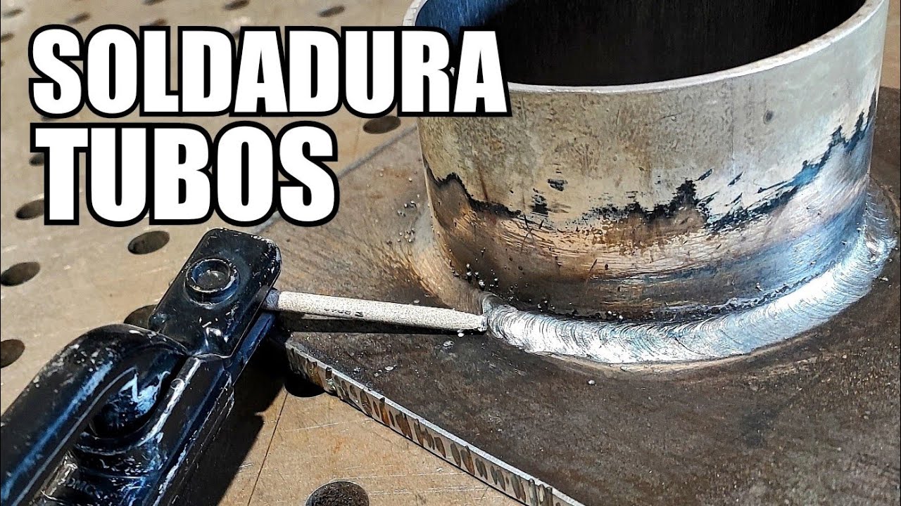 Cómo SOLDAR TUBO REDONDO con ELECTRODO Inverter. - YouTube