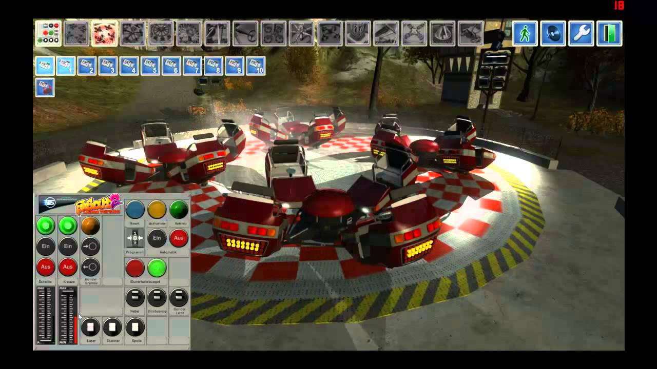 Lets Check Fairground 2 die Fahrgeschäfts Simulation [DEMO] - YouTube