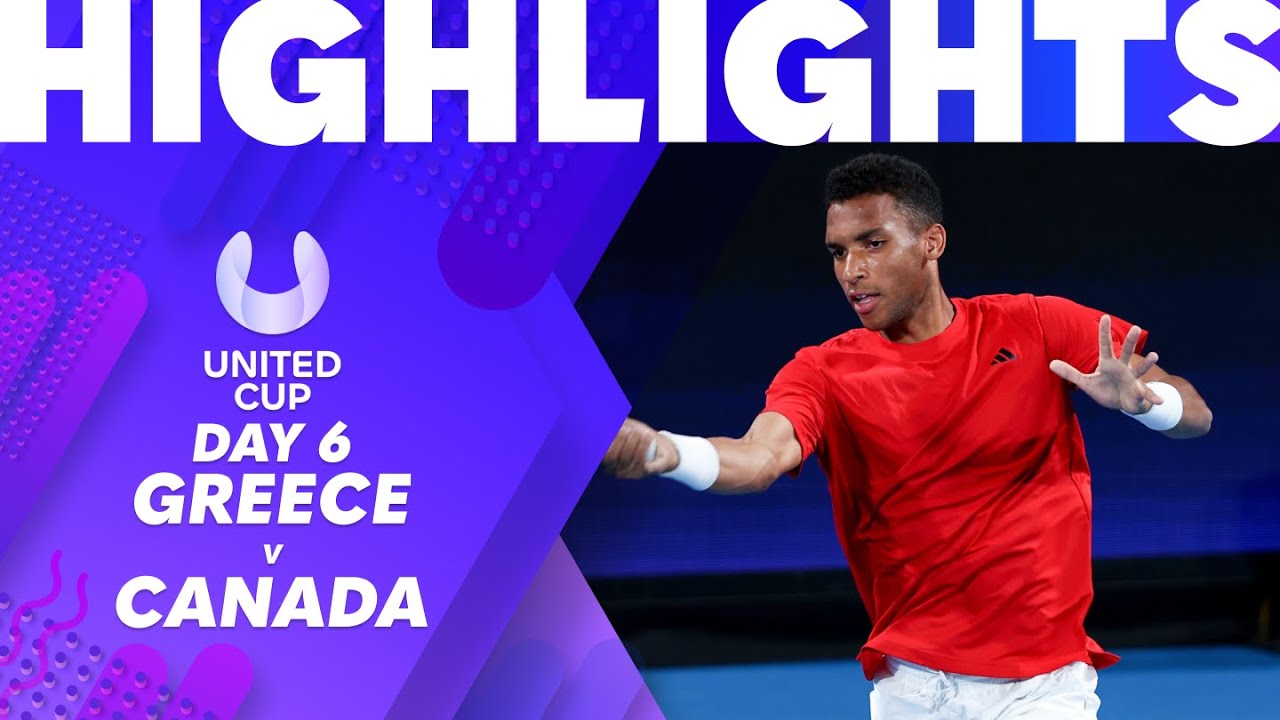 Greece v Canada - United Cup Highlights | Wide World of Sports - YouTube