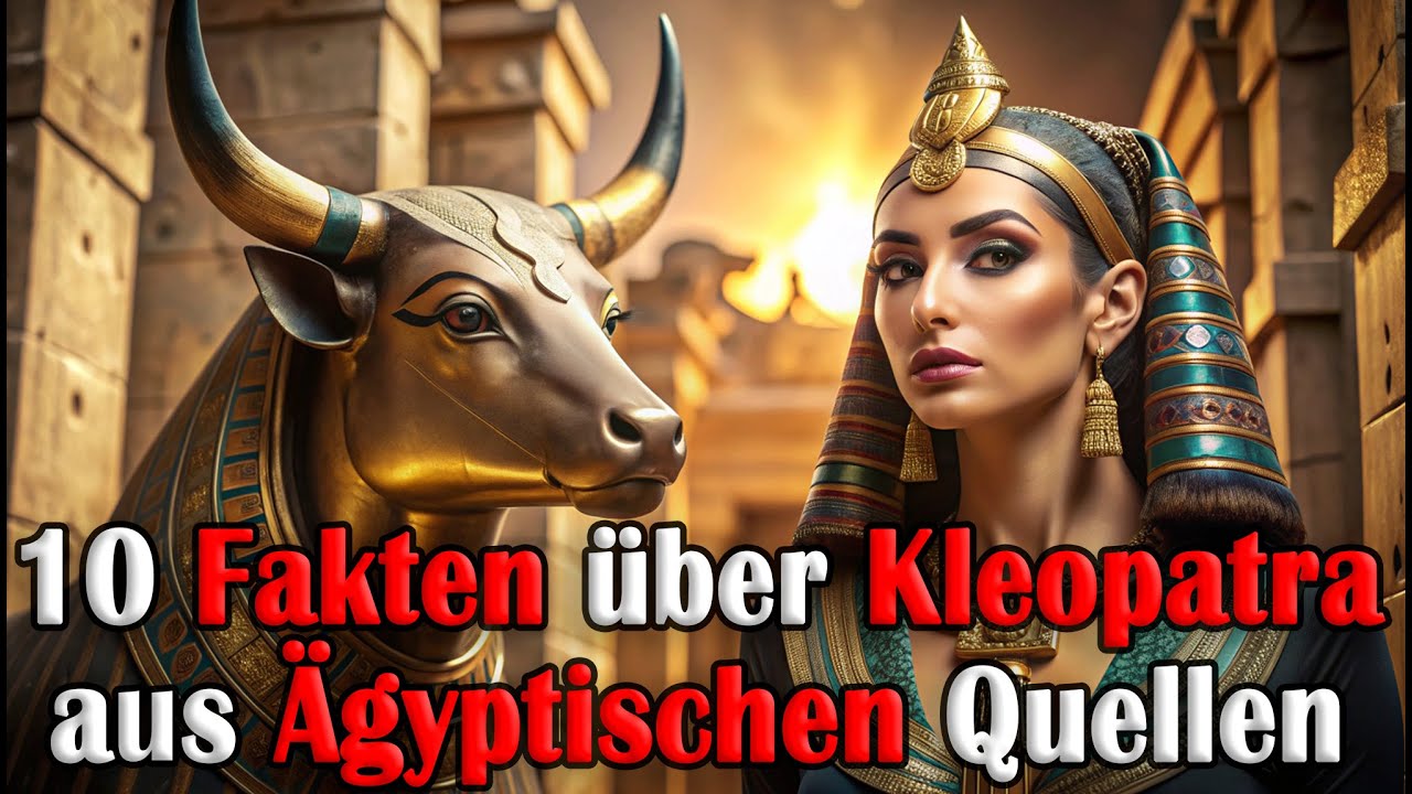 10 interessante Fakten über Kleopatra aus ägyptischen Quellen - YouTube