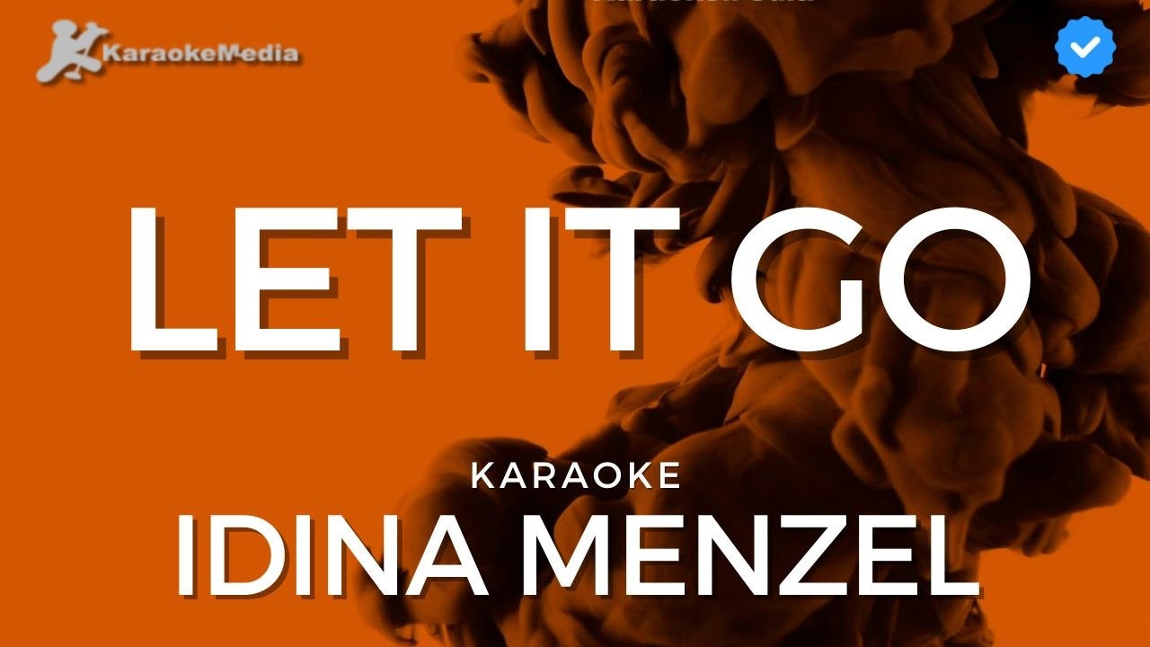Idina Menzel - Let It go (Karaoke) - YouTube