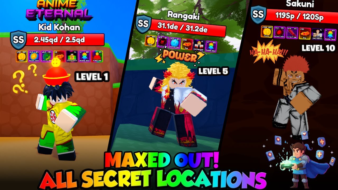 LOCALIZAÇÃO BOSS SECRETO COMO DROPAR ACC AVATAR AURA META! ANIME ...