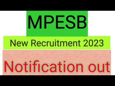 MPEB/ New Vacancy 2023/ Mp group 4 vacancy/ Full procedure/ Selection ...
