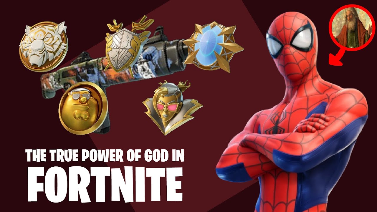 Spider-Man feels the POWER OF GOD coursing through his veins | Fortnite ...