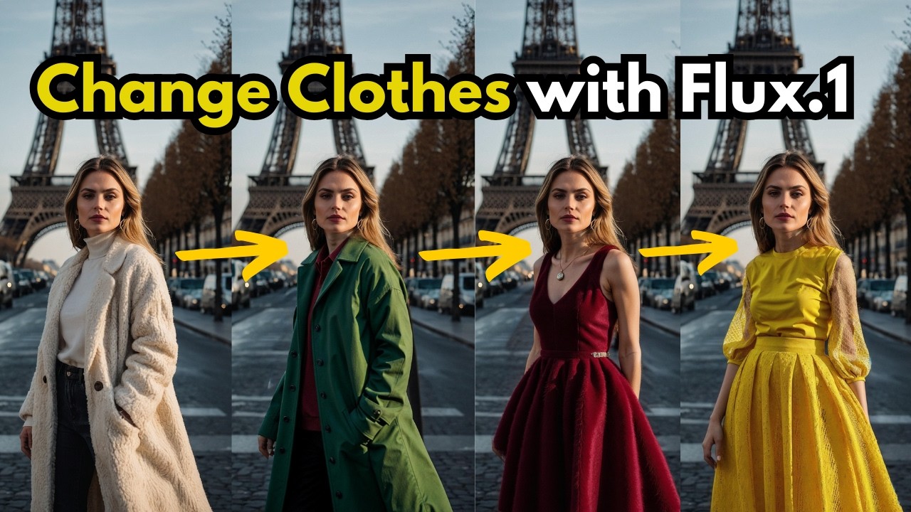 Change Your Clothes Instantly: AI Image and Video Creation with Flux.1 ...