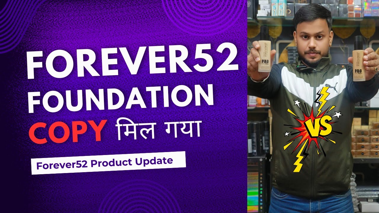 Forever52 Pro Artist foundation copy मिल गया? Forever52 Pro Artist ...