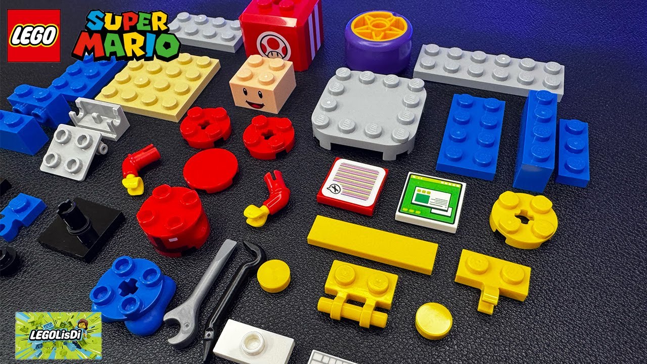 LEGO Speed Build! LEGO Super Mario 30702 Toad Pit Crew!? LEGO Super ...